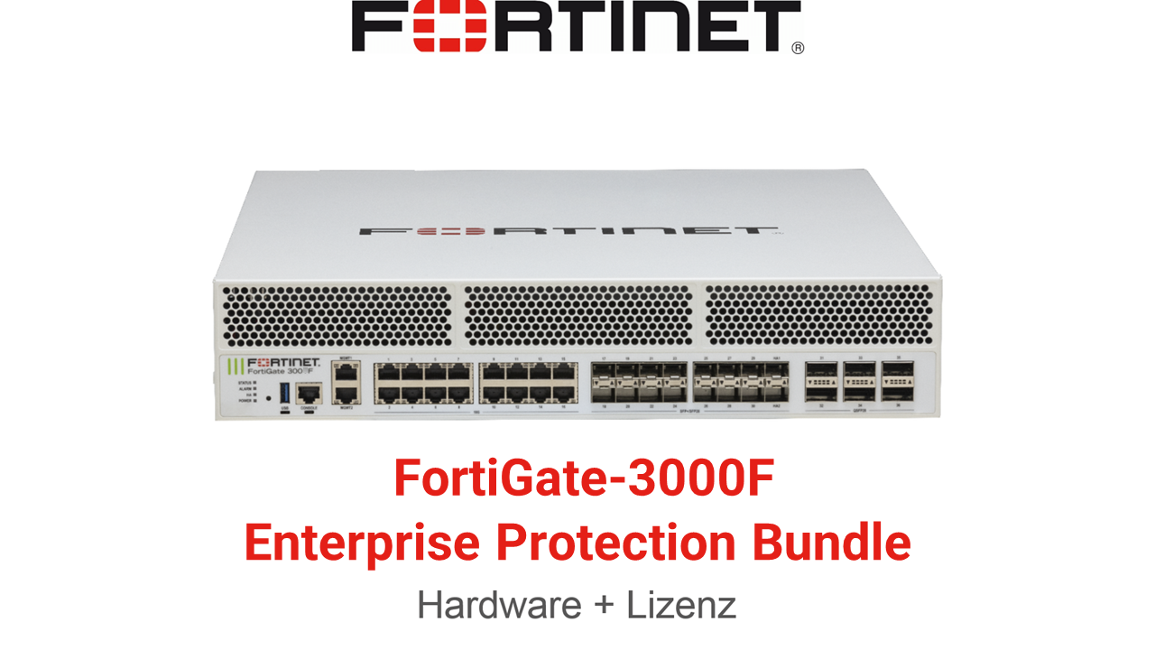 Fortinet FortiGate-3000F Enterprise Bundle (Hardware + License) (FG ...