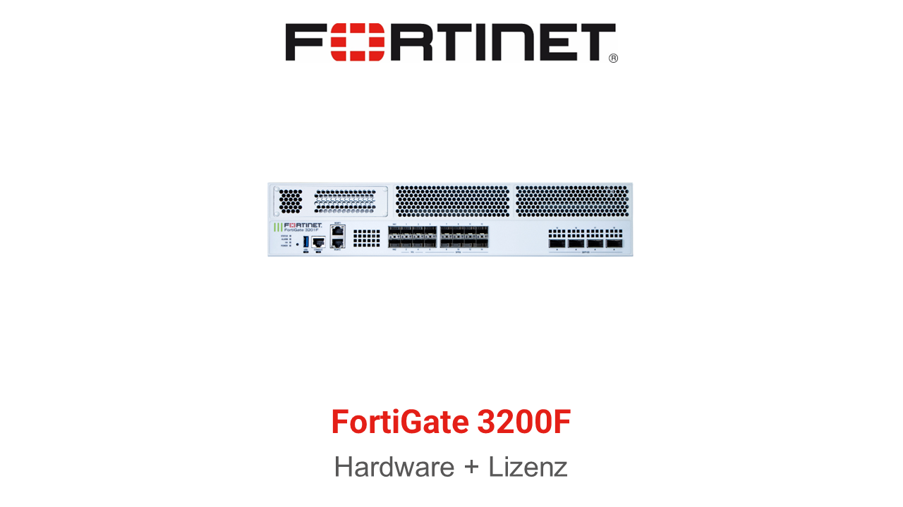 Fortinet FortiGate-3200F - UTM/UTP Bundle (Hardware + Lizenz) | UTP ...