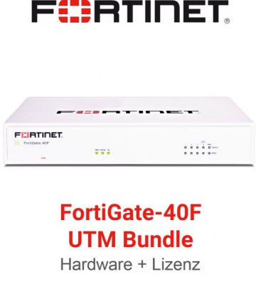 Fortinet FortiGate-40F - UTM/UTP Bundle (Hardware + Lizenz) | UTP ...